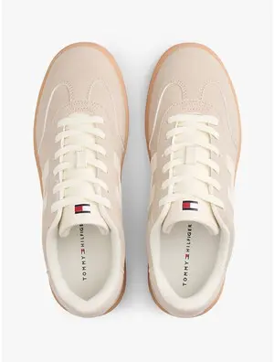 Tommy Hilfiger Logo Skater Sneaker - Light Grey