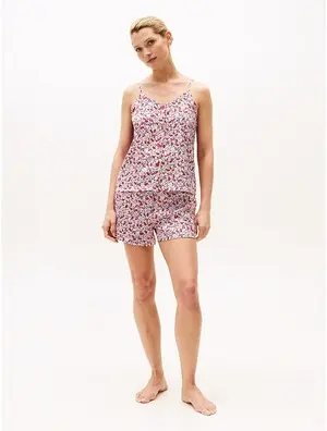 Tommy Hilfiger Floral Print Cami And Boxer Sleep Set Multi - Packed Multi Ditsy