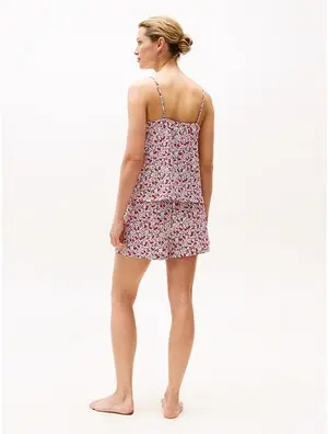 Tommy Hilfiger Floral Print Cami And Boxer Sleep Set