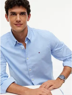 Tommy Hilfiger Regular Fit Oxford Shirt - Provence