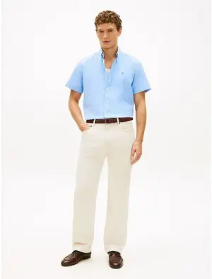 Tommy Hilfiger Regular Fit Short-sleeve Oxford Shirt