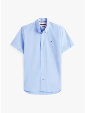 Tommy Hilfiger Regular Fit Short-sleeve Oxford Shirt