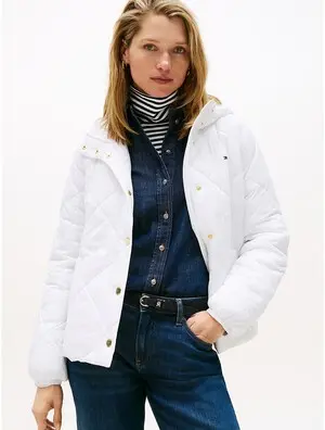 Tommy Hilfiger Quilted Outerwear For Women