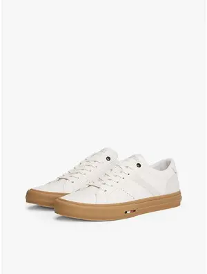 Tommy Hilfiger Leather Low-top Lace-up Sneakers