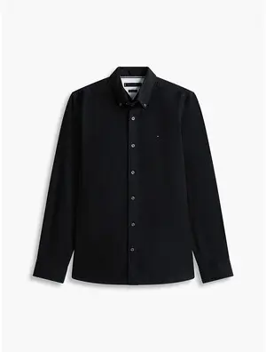 Tommy Hilfiger Regular Fit Oxford Shirt - Black