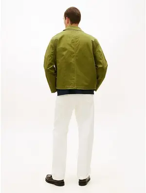 Tommy Hilfiger Lightweight Utility Jacket - Ghost Fern