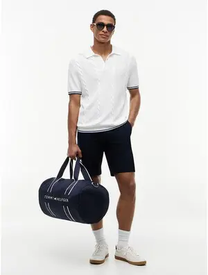 Tommy Hilfiger Logo Duffle Bag - Navy