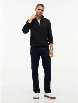 Tommy Hilfiger Quarter-zip Cotton Sweater