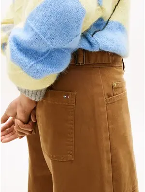 Tommy Hilfiger Stretch Wide Leg Utility Pants