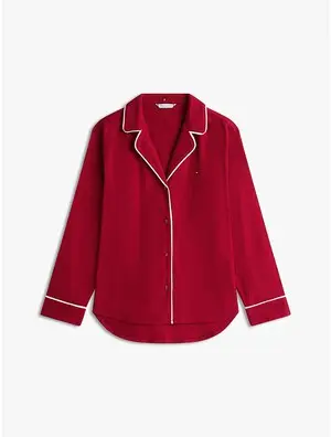 Tommy Hilfiger Flannel Herringbone Sleep Shirt