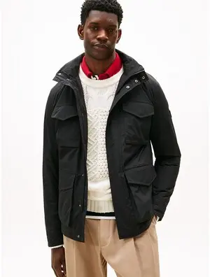 Tommy Hilfiger Water-repellent Packable Field Jacket - Black
