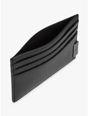 Tommy Hilfiger Pebbled Leather Card Holder