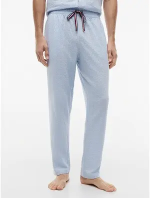 Tommy Hilfiger Seersucker Sleep Pant - Blue Wave