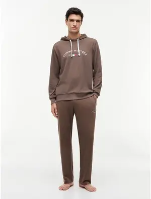 Tommy Hilfiger Logo Pique Sleep Hoodie