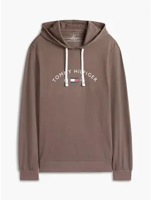 Tommy Hilfiger Logo Pique Sleep Hoodie