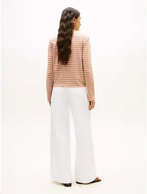 Tommy Hilfiger Striped Cotton Cardigan