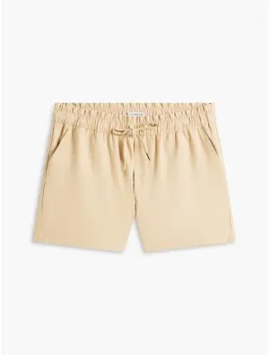 Tommy Hilfiger Pull-on Short With Drawstring Waist - Clayed Pebble