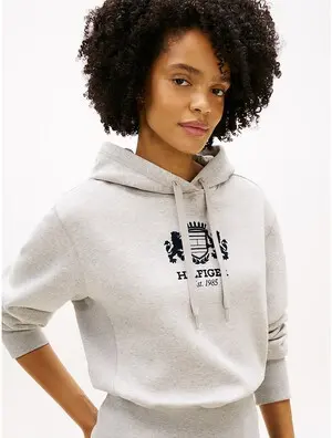 Tommy Hilfiger Badge Crest Logo Hoodie