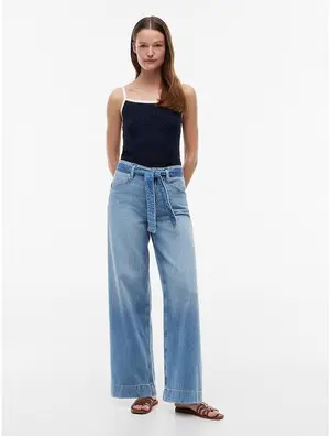 Tommy Hilfiger Belted Jeans For Women