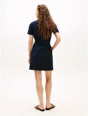 Tommy Hilfiger Short Sleeve Belted Utility Shirtdress