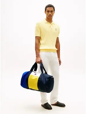 Tommy Hilfiger Water-resistant Colorblock Duffle Bag