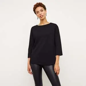 M.M.LAFLEUR Organic Pima Cotton T-shirt - Black