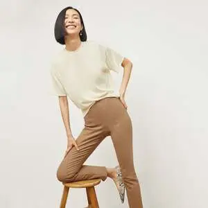 M.M.LAFLEUR Foster Cigarette Pants In Powerstretch
