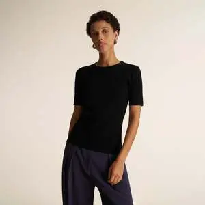 M.M.LAFLEUR Choe All-season Knit Top - Black