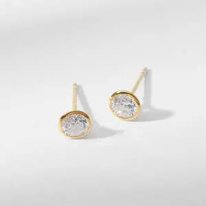 M.M.LAFLEUR The Bezel Earrings - One-color