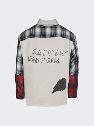 SATOSHI NAKAMOTO Nessa Flannel Shirt