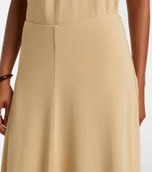 TOTEME Jersey Maxi Skirt - Beige