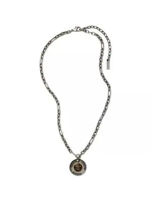 Versace Medusa Pendant Necklace - Silver