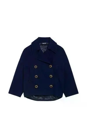 Balenciaga Wool Double-breasted Peacoat