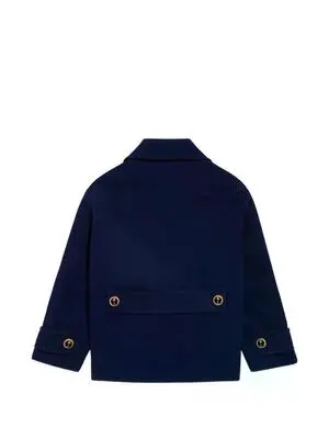 Balenciaga Wool Double-breasted Peacoat