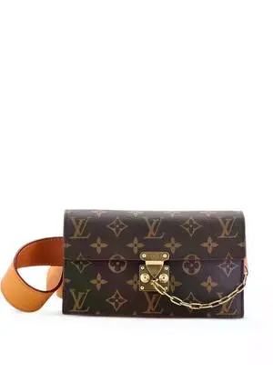 LOUIS VUITTON Monogram Canvas Belt Bag - Brown