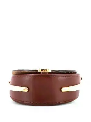 Fendi Moonlight Flap Bag In Leather With Plexiglass Detail