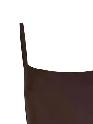 LIDO Tre Square-neck Swimsuit - Brown