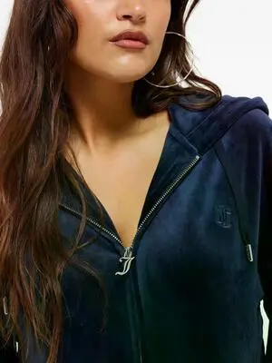 Juicy Couture Velour Hoodie - Blue
