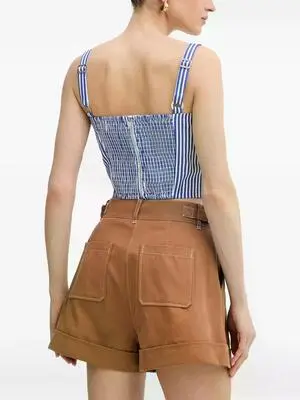 Guess Striped Corset-style Top