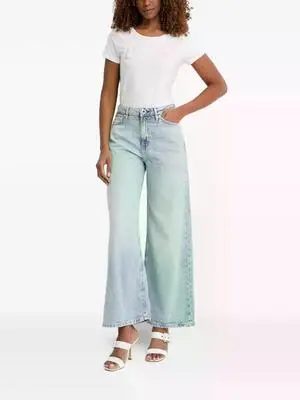 Guess Bellflower Wide-leg Jeans - Blue