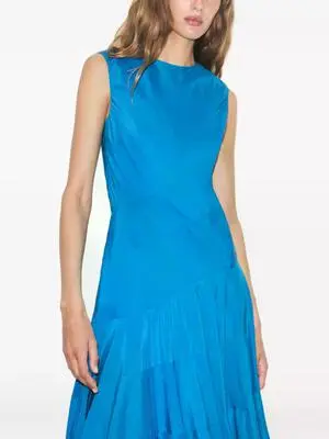 Tory Burch Flared Cotton Silk Dress