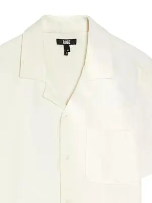 Paige Oliver Short-sleeved Ribbed-knit Shirt