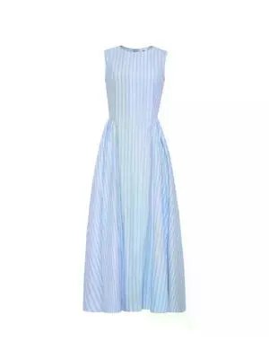 Adam Lippes Aliena Striped Maxi Dress