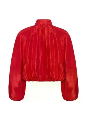 Adam Lippes Simone Silk Jacket
