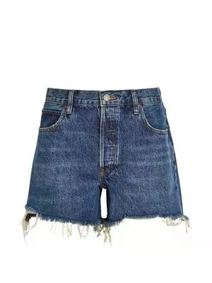 Frame Frayed Shorts For Women