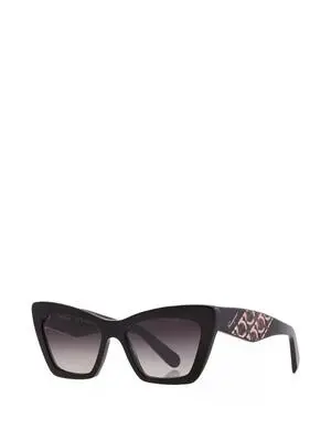 FERRAGAMO Gancini Pattern Cat-eye Sunglasses