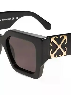 Off-White Arrows Motif Square Frame Sunglasses