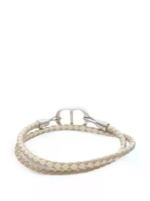 Dior Cd Icon Braided Bracelet - Neutrals