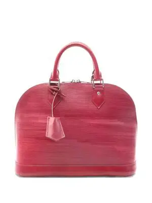 LOUIS VUITTON Alma Epi Handbag