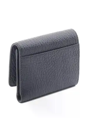MAISON MARGIELA 2020s Tri-fold Leather Wallet - Black